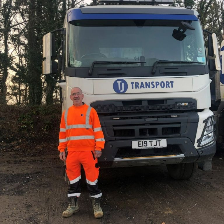 Meet Rob Elloway, Tipper Driver - TJ Transport